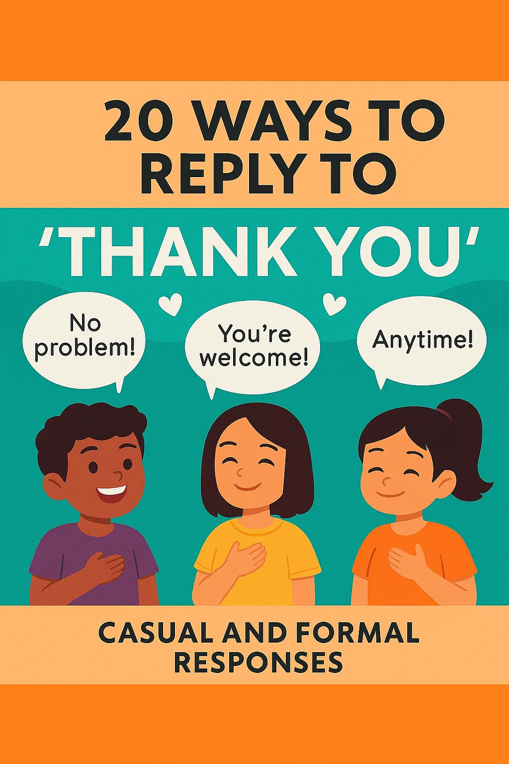 20 Ways to Reply to “Thank You” - Hello English